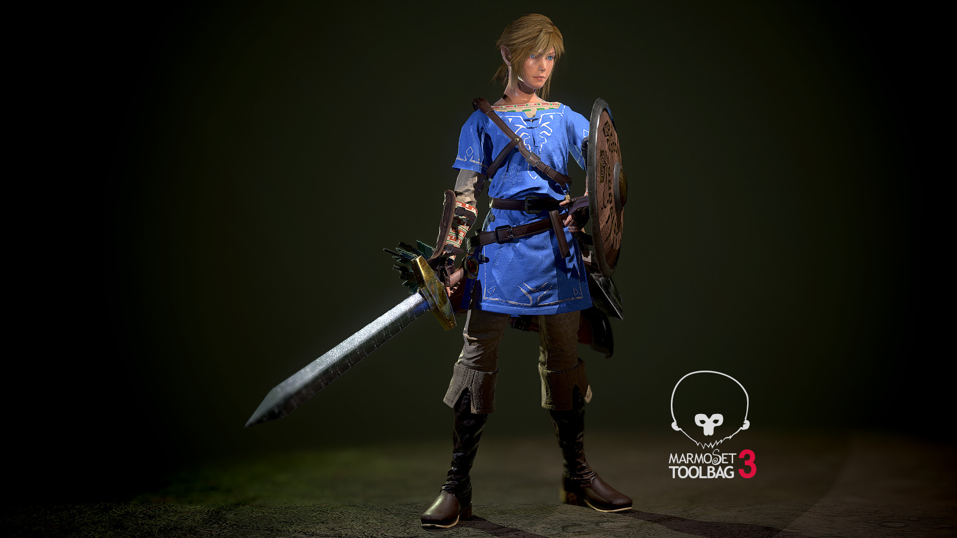 ArtStation - The Legend of Zelda Botw Link