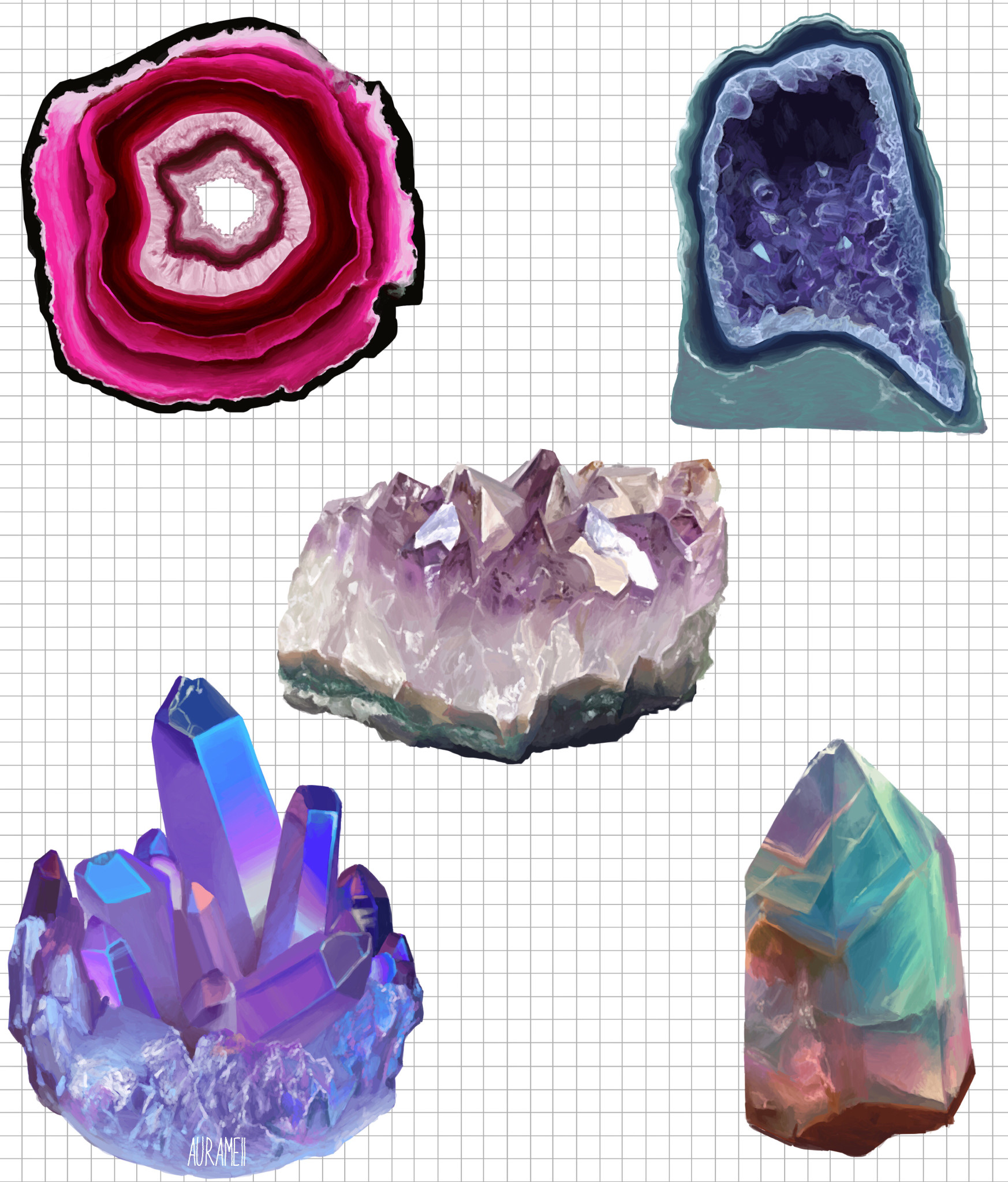 ArtStation - Crystal Studies