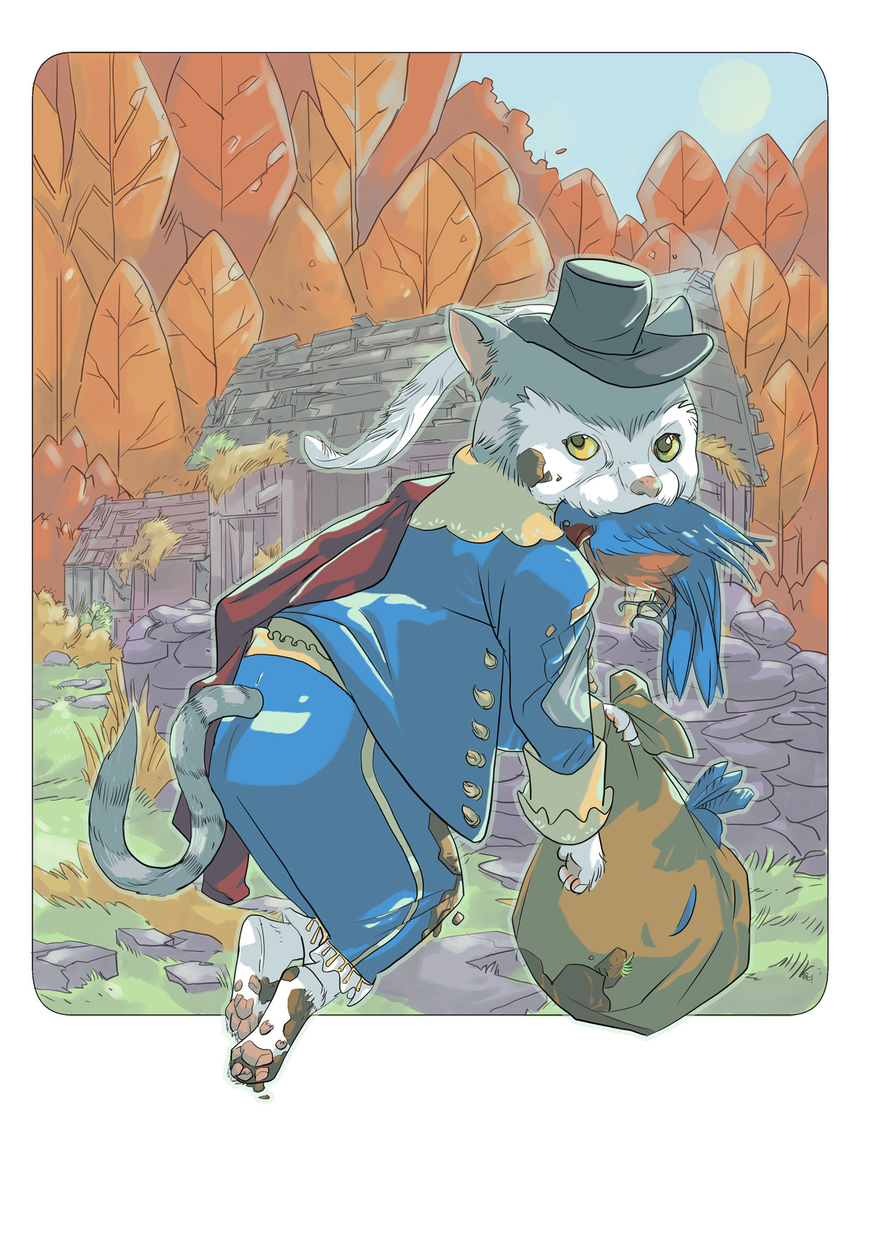 ArtStation - The Ghost Cat