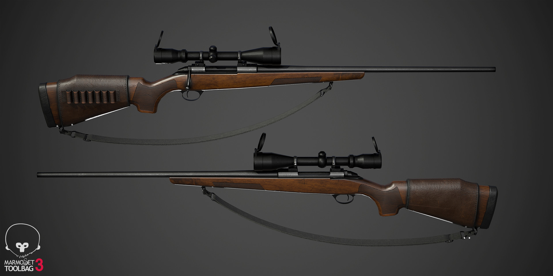 ArtStation - Hunting Rifle