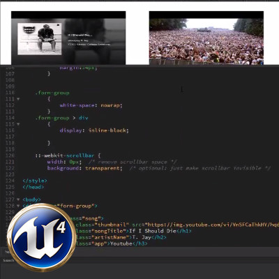 ArtStation - VR UI with based on Blueprint, HTML and JavaScript