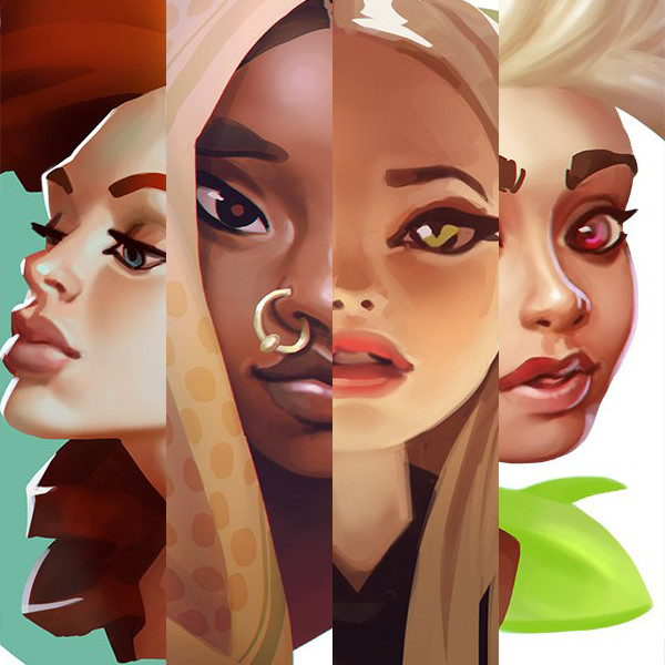 ArtStation - warm face