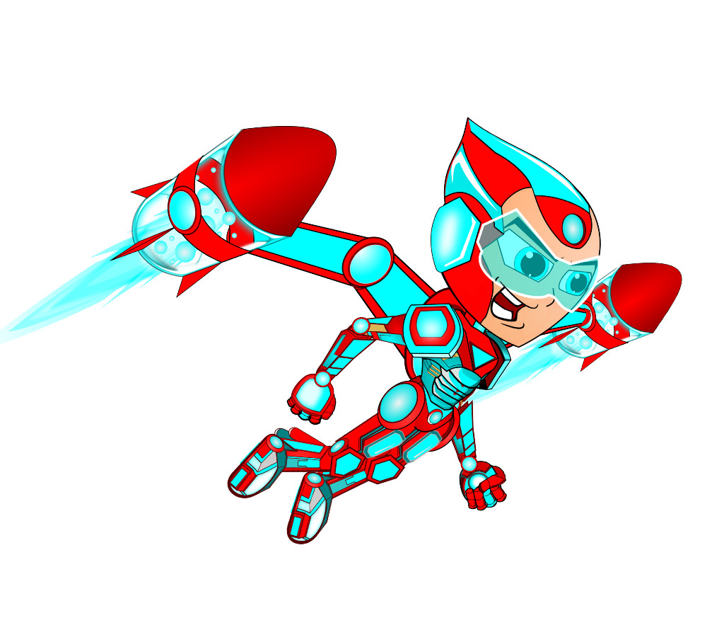 ArtStation - CYBER JET BOY