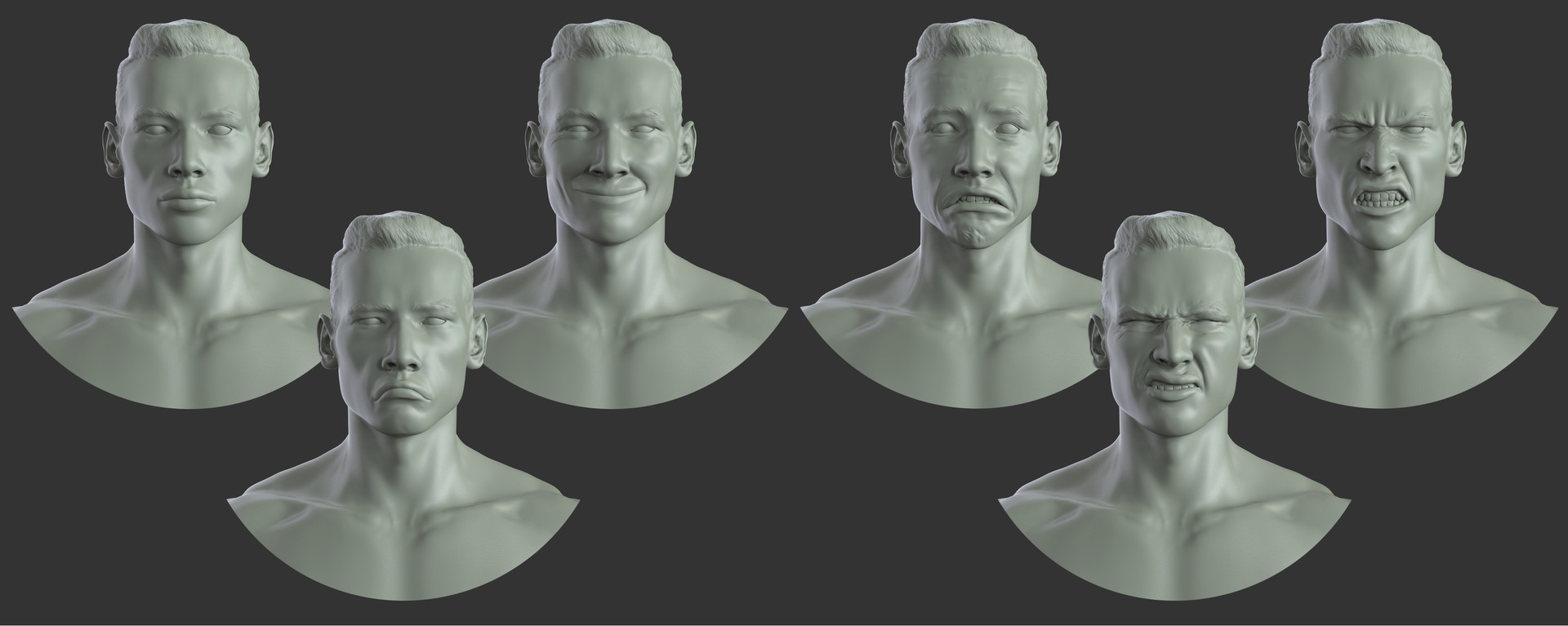 ArtStation - Facial expressions