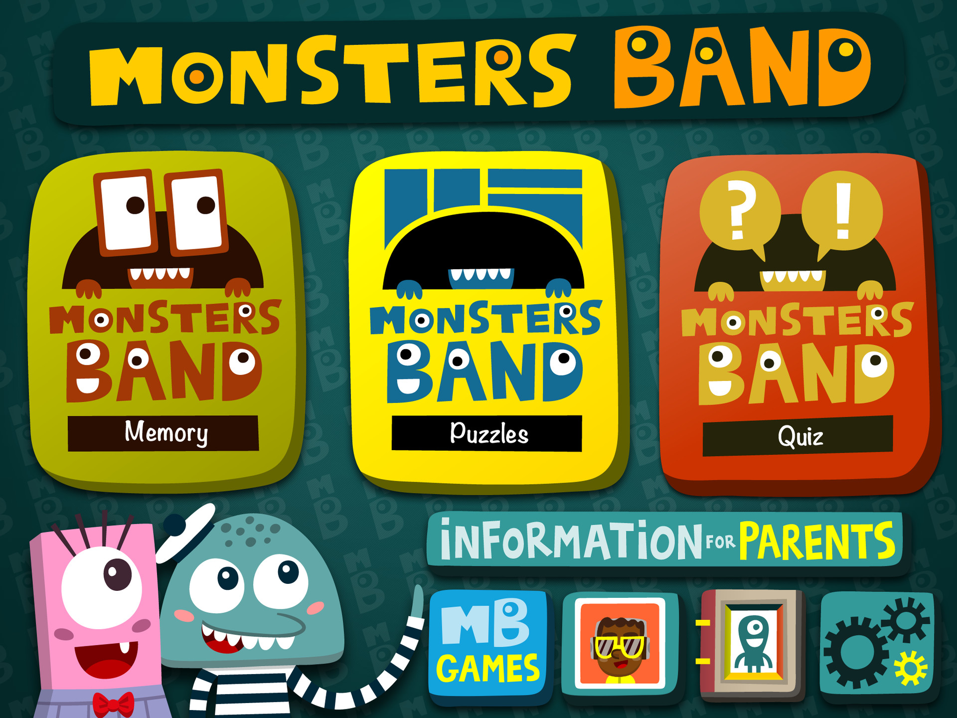 ArtStation - Monsters Band – Board Games