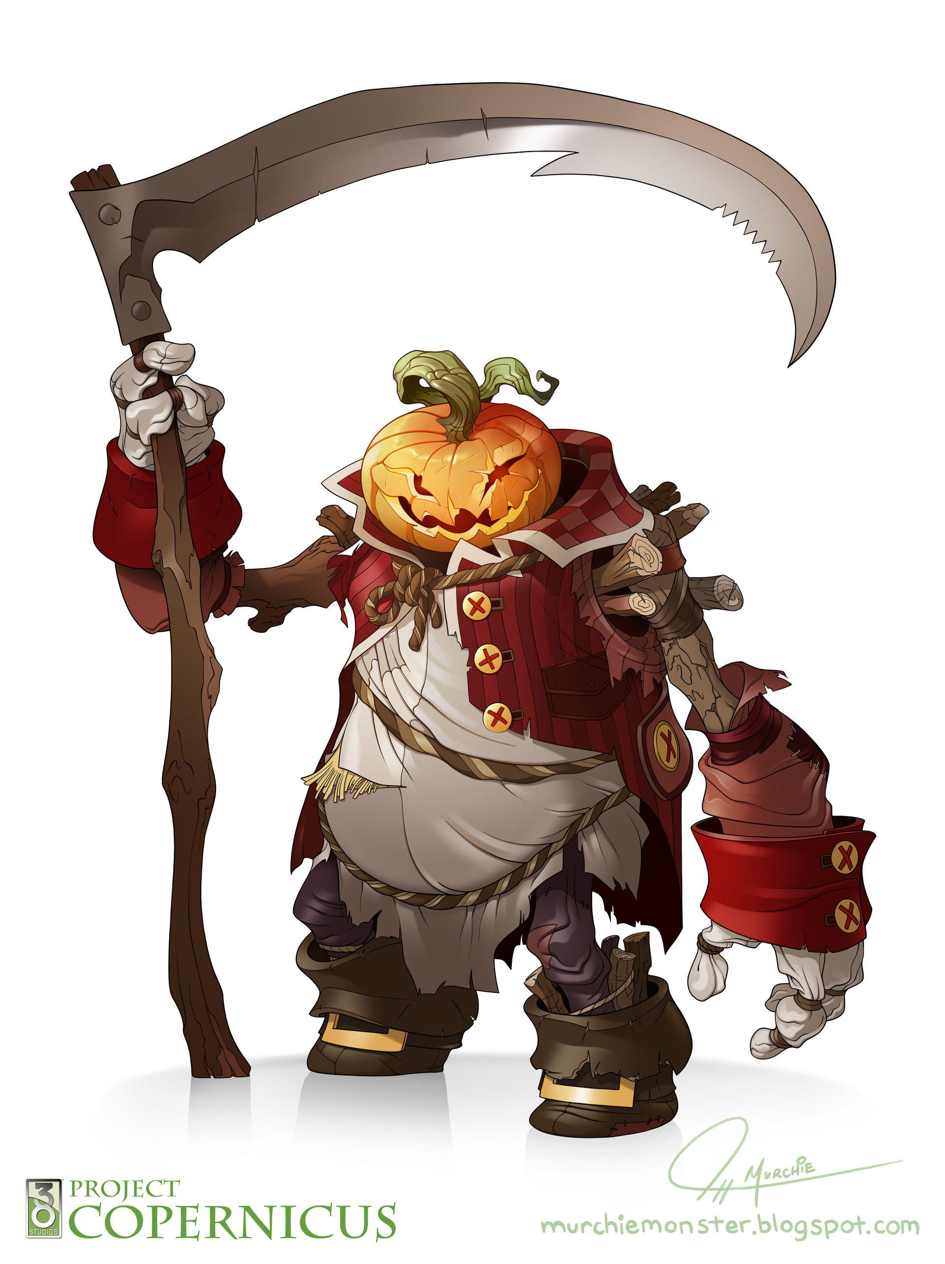 ArtStation - Scarecrow concept for 38 Studio's "Project Copernicus"