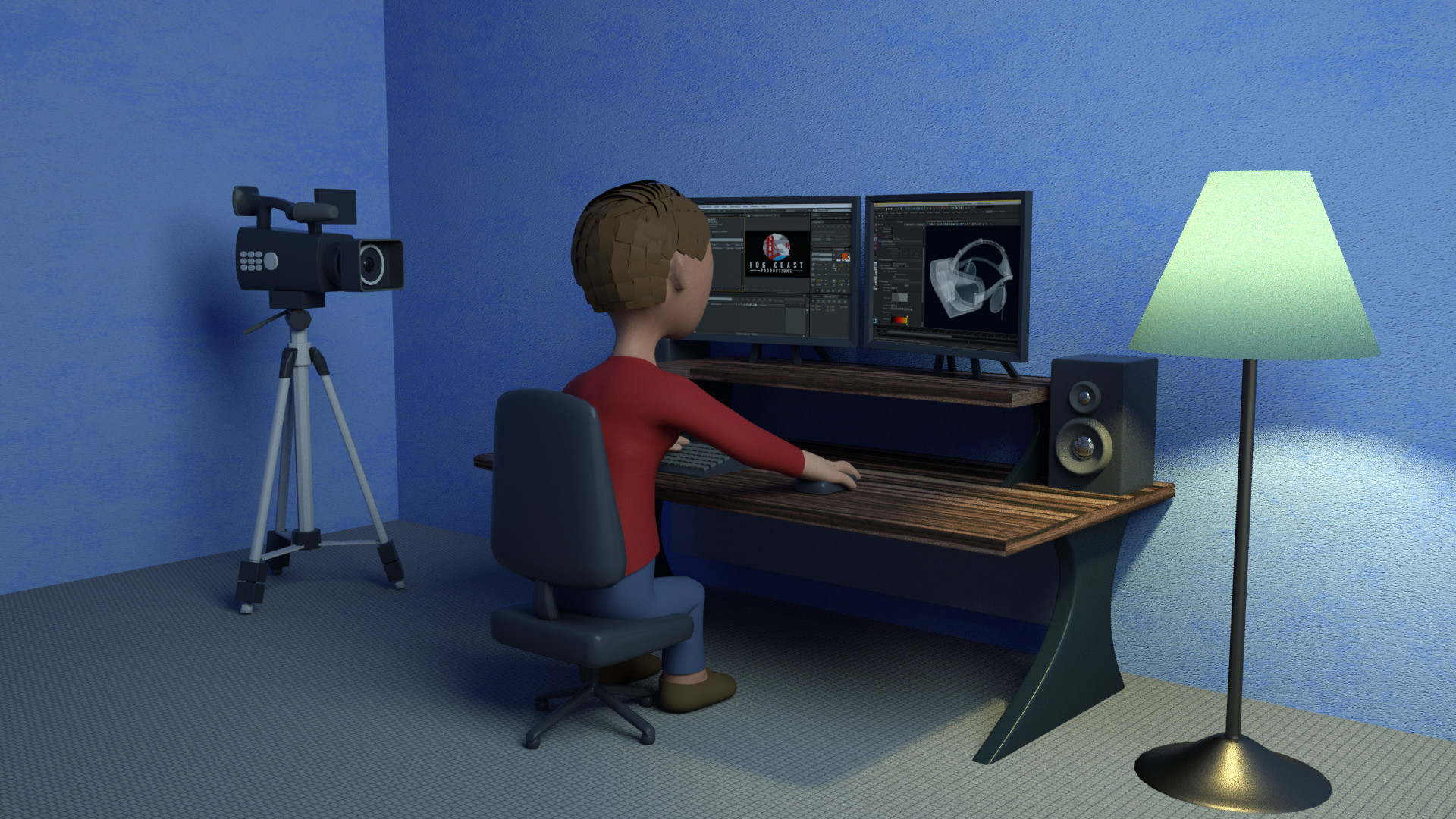 ArtStation - Fog Coast Productions Explainer Video