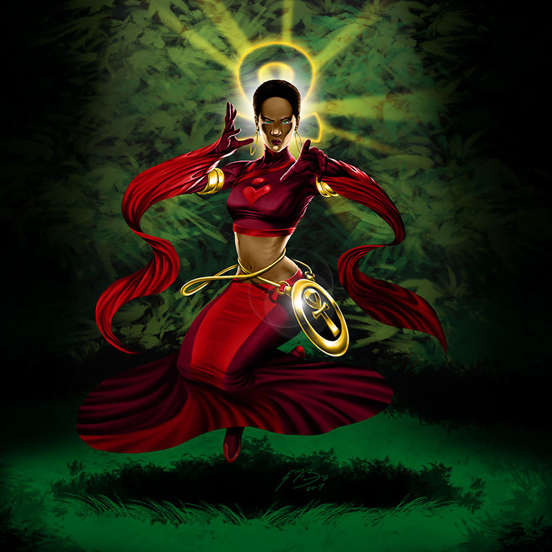 ArtStation - Okira. Goddess