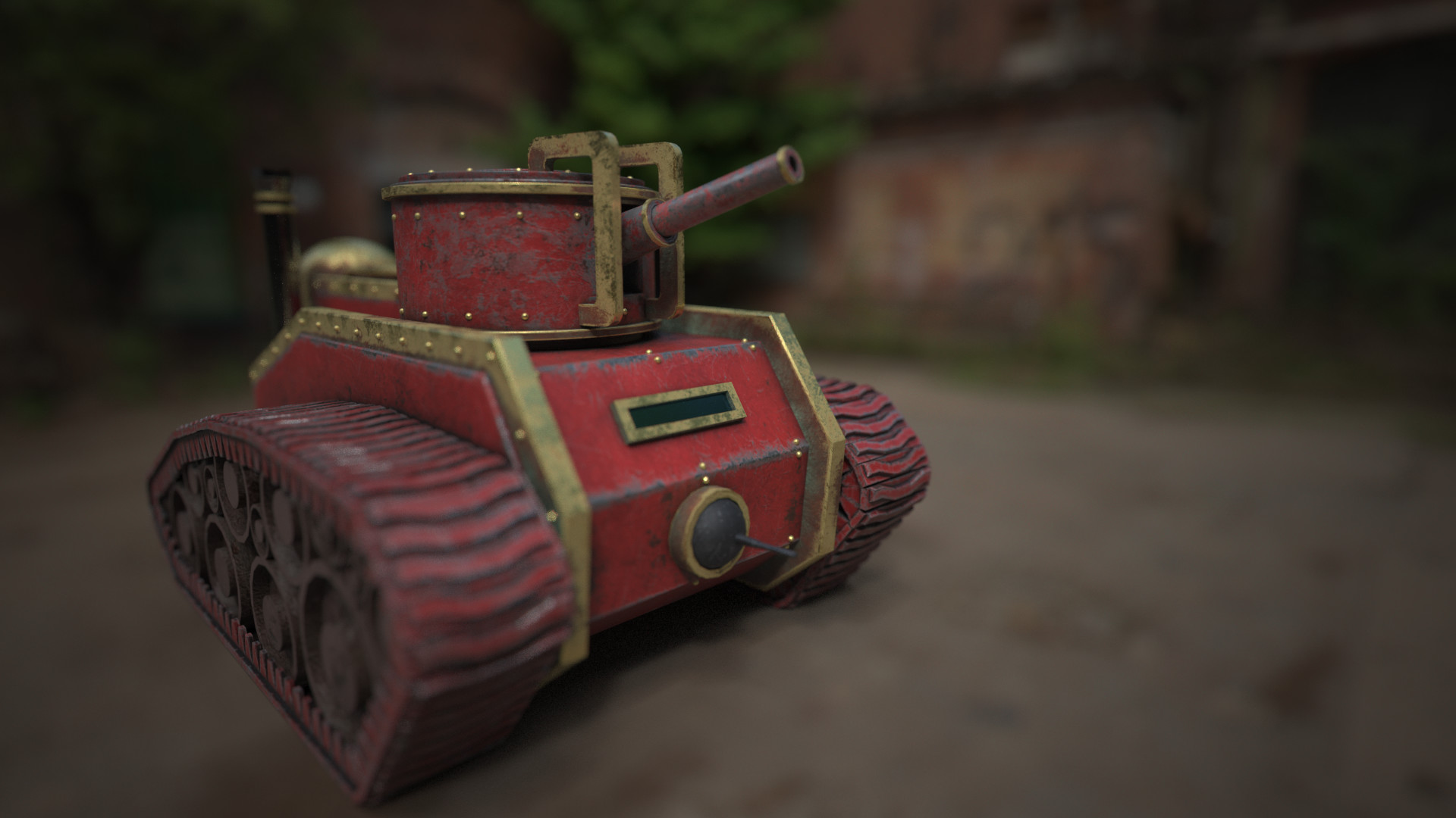 ArtStation - Steam Tank