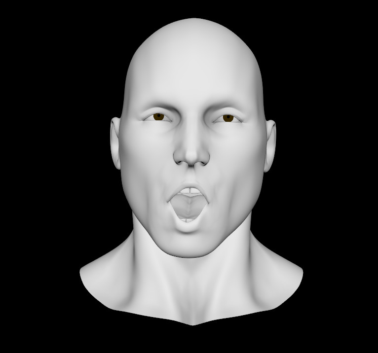 ArtStation - Facial Rigging WIP
