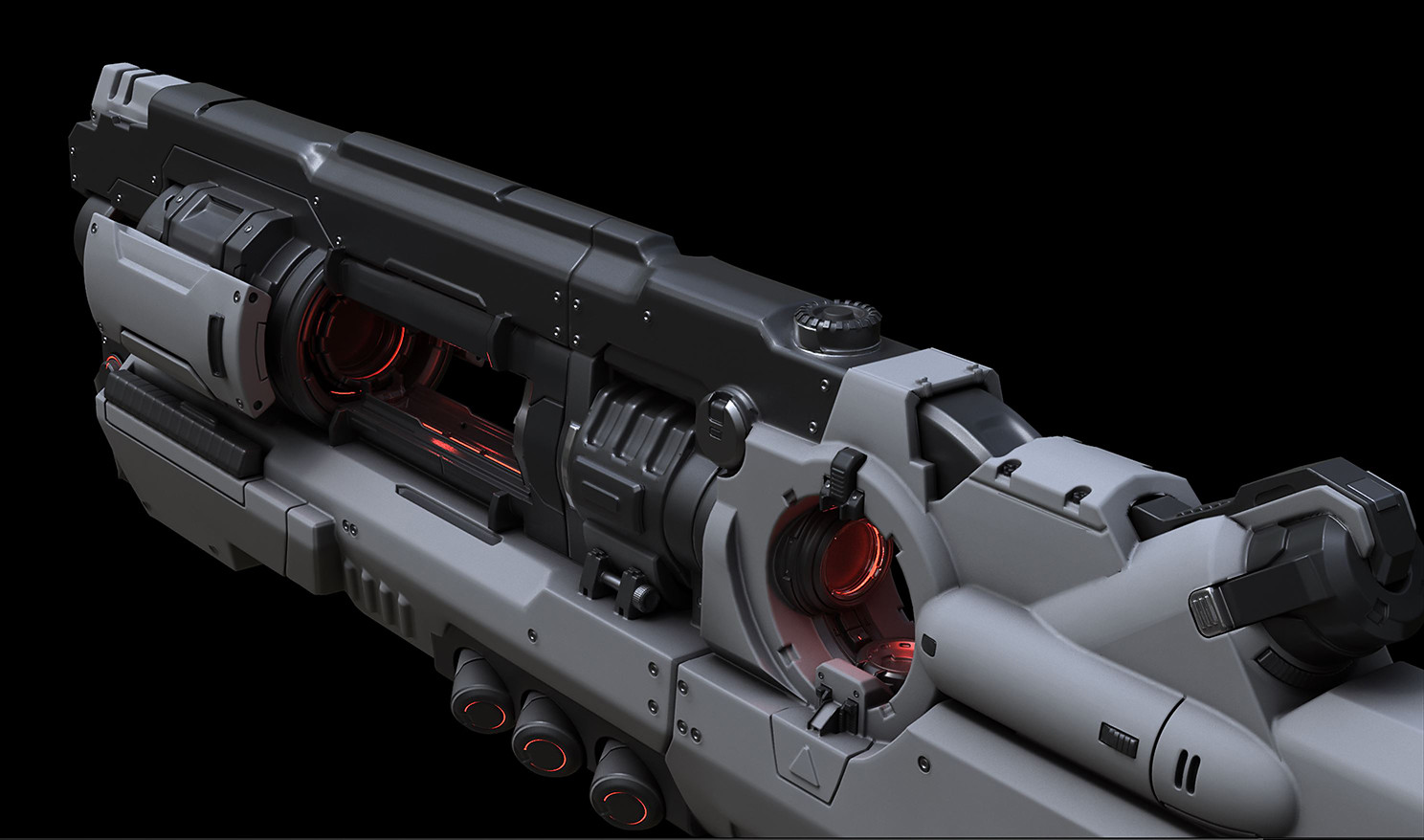 ArtStation - Doom Static gun [fan art]