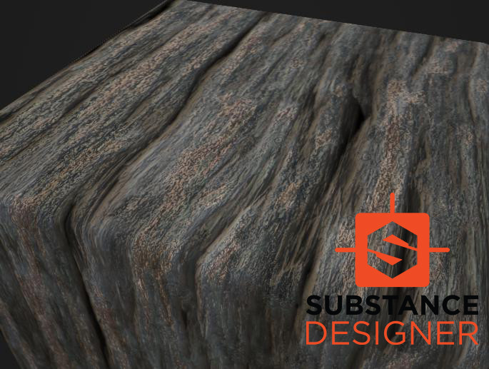 ArtStation - Tree Bark | Substance Designer Practice