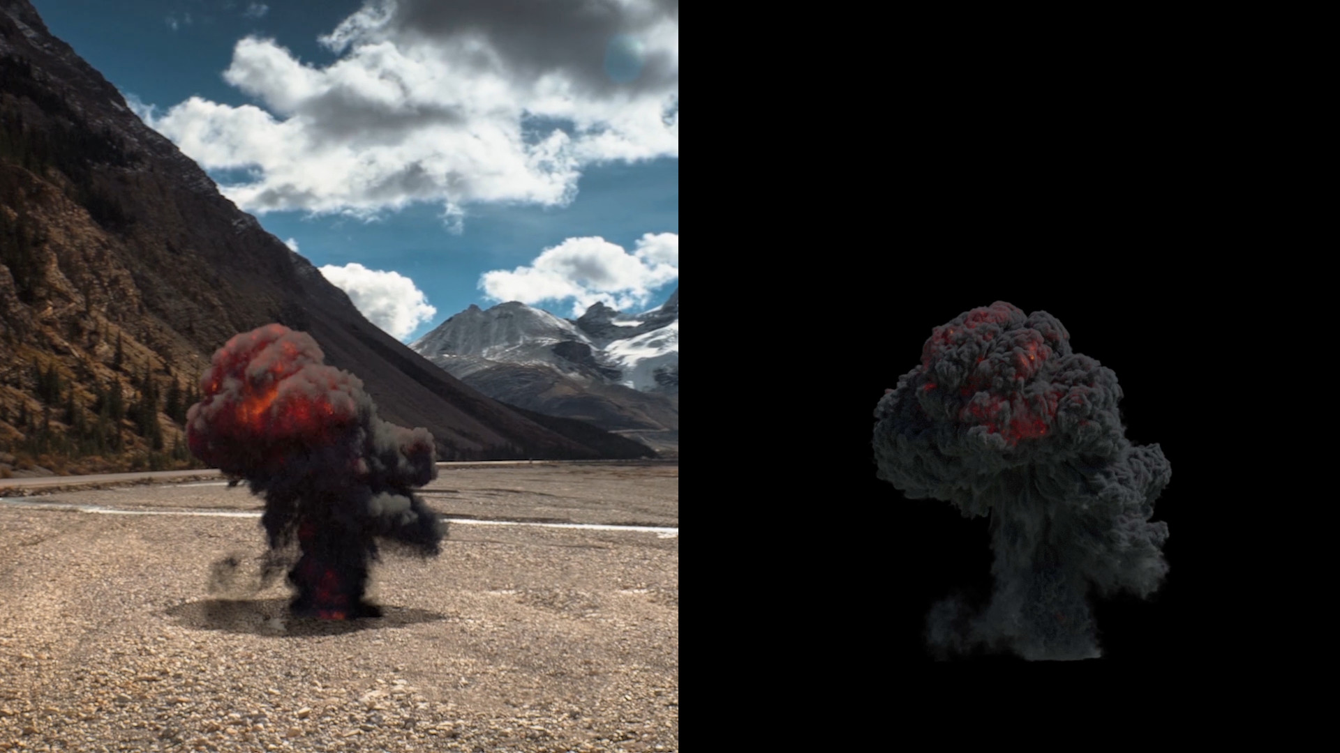 ArtStation - Houdini Pyro explosion