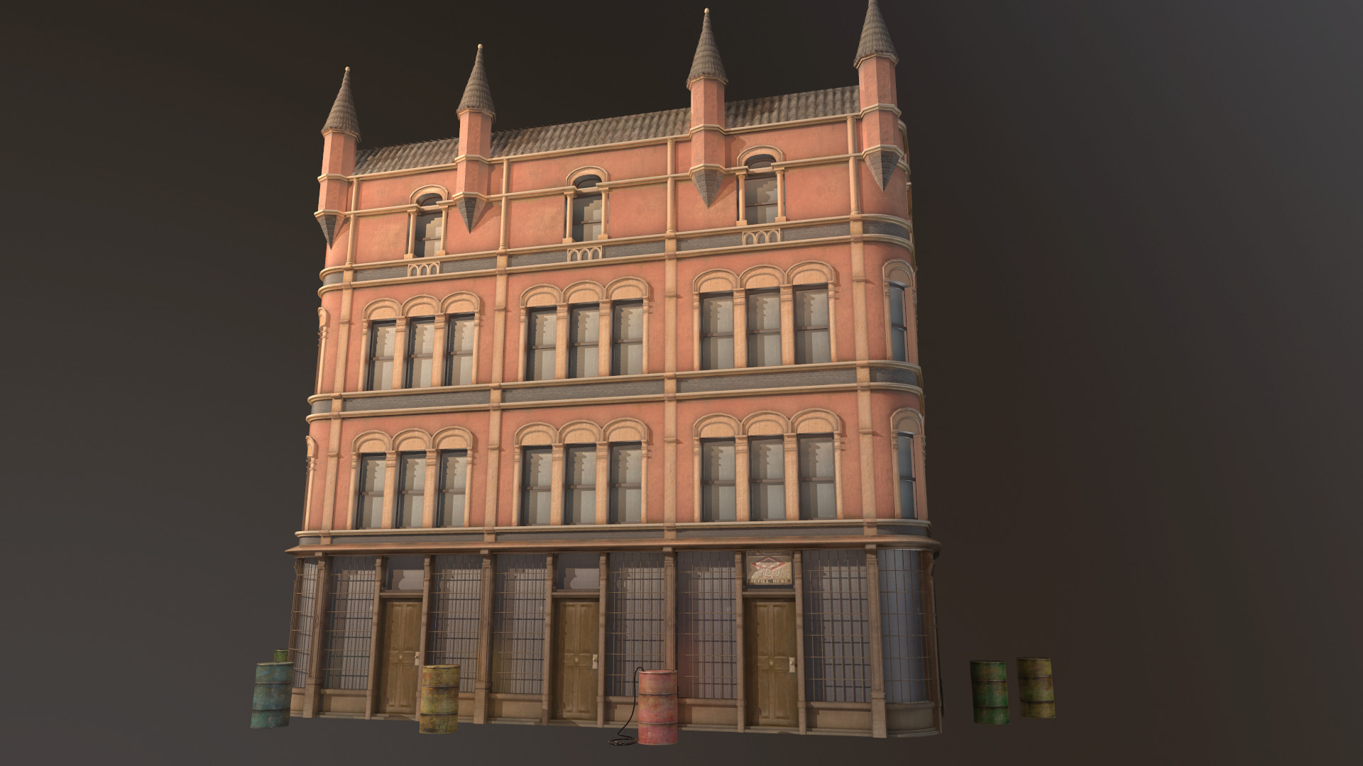 ArtStation - Environmental Modeling/Texturing: Yorkshire Flat