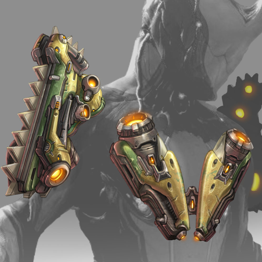 ArtStation - Warframe Fanart Concept - Grineer Armor Set