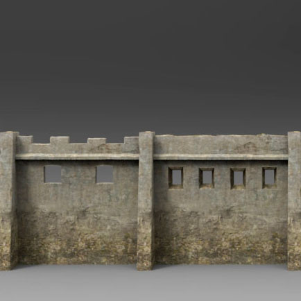 ArtStation - Citadel wall Set