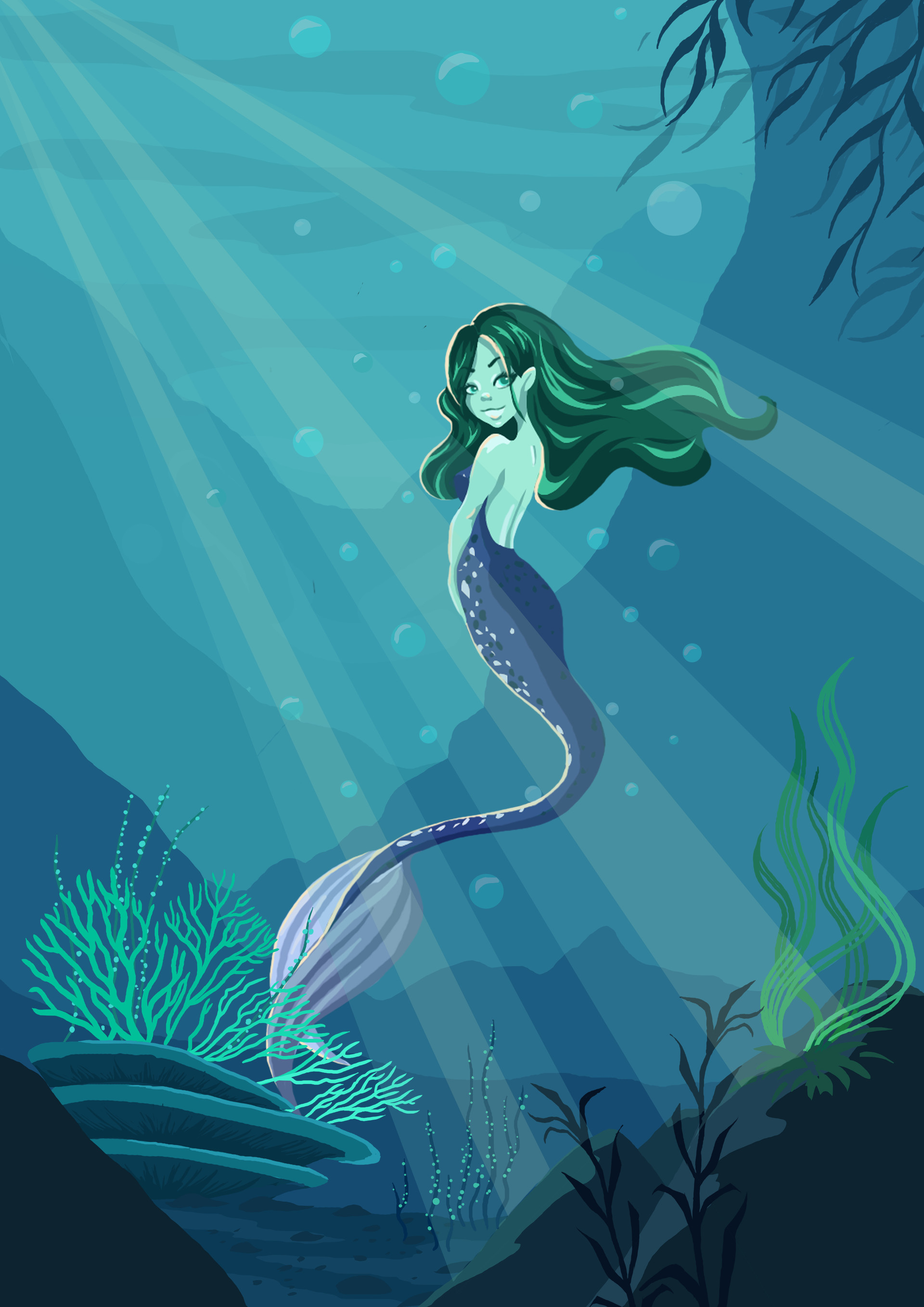 ArtStation - Mermaid