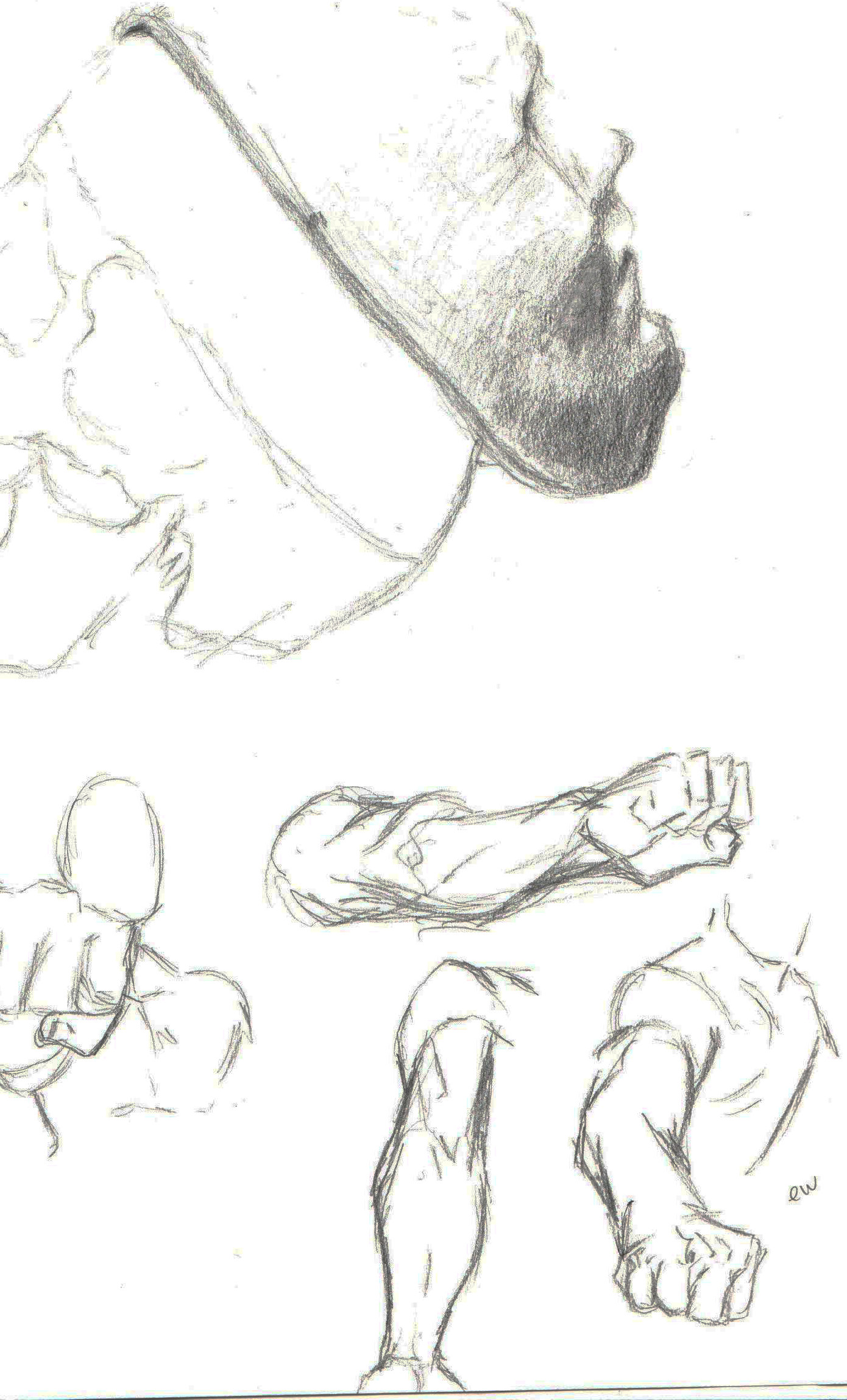 ArtStation - Perspective/Foreshortening Practice