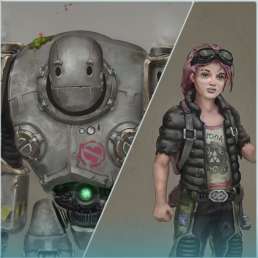 ArtStation - Junkbot & technician