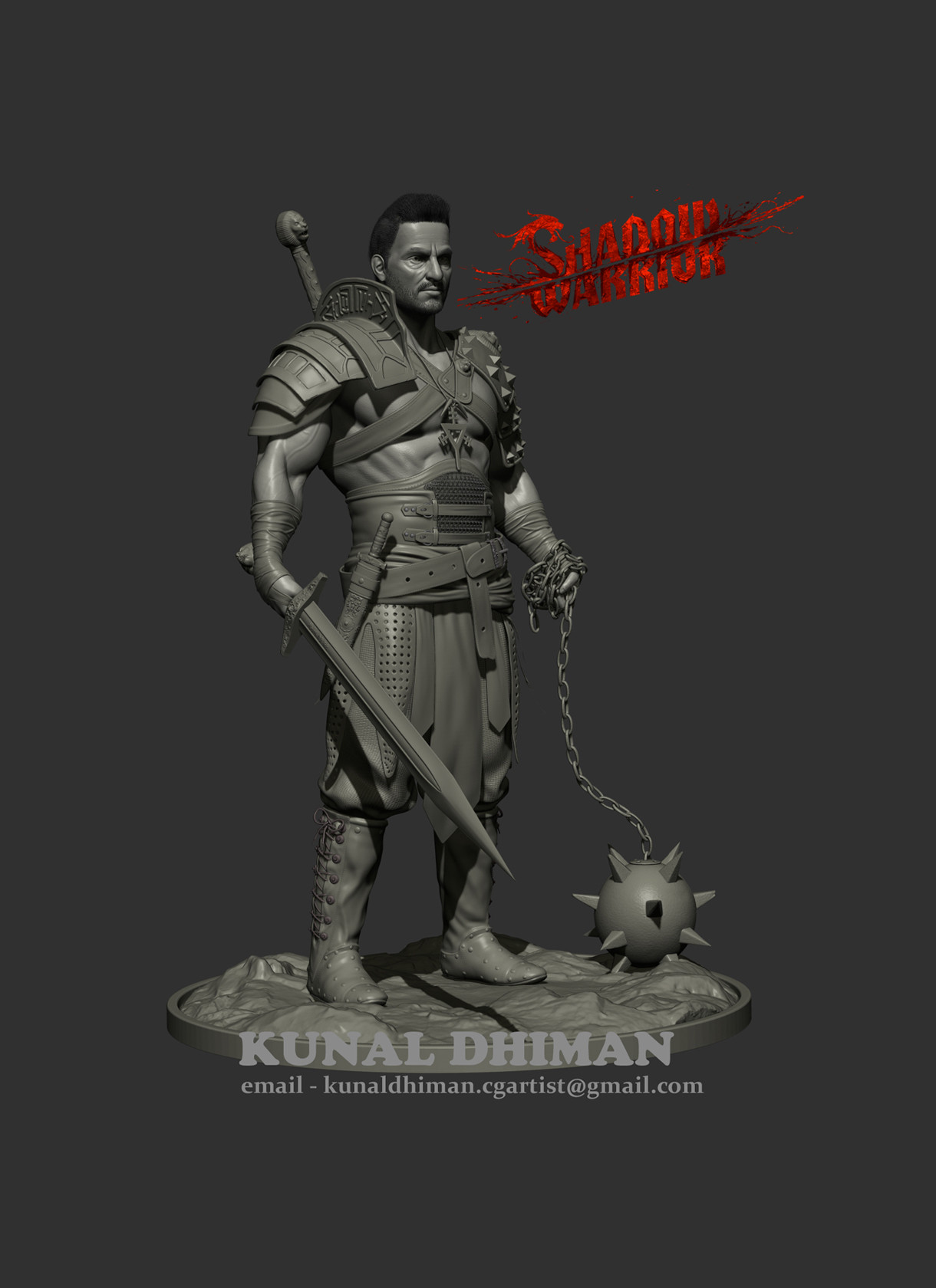 ArtStation - The SHADOW WARRIOR