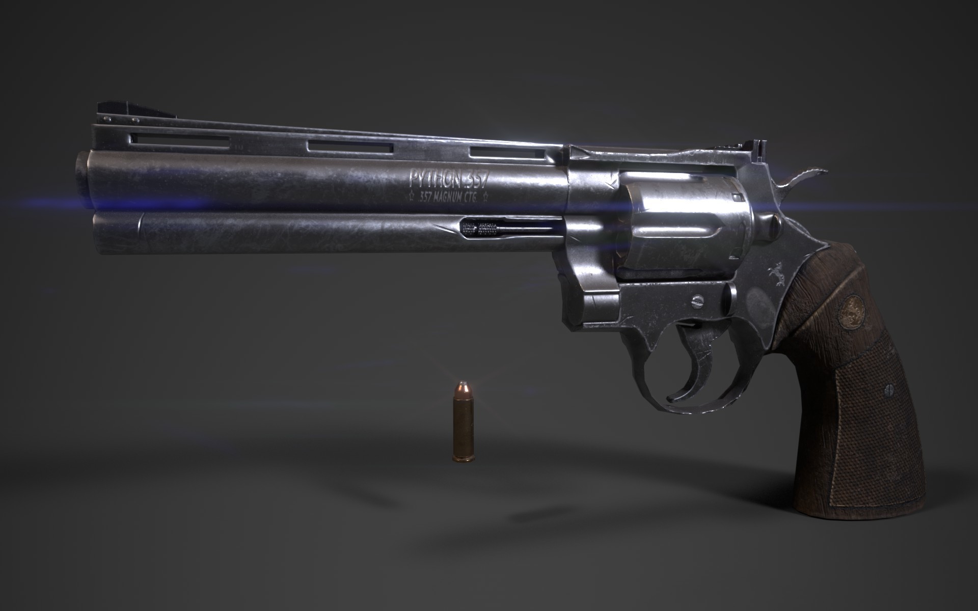ArtStation - Colt Python .357 Magnum