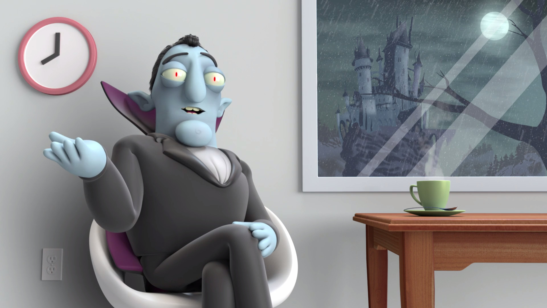 ArtStation - Character Facial Rig - Mortimer for Invisalign Ad