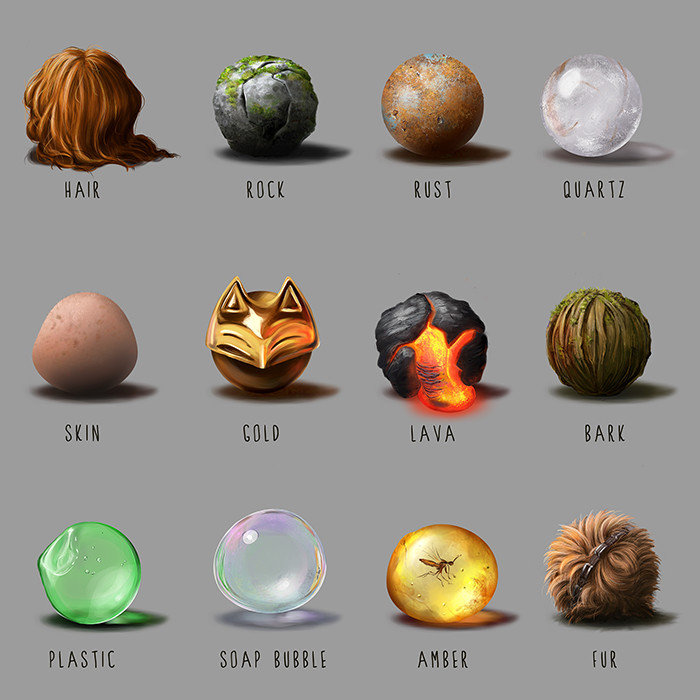ArtStation - Material Studies #01