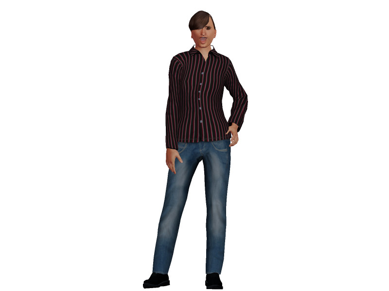 ArtStation - Man modeled in Make Human.