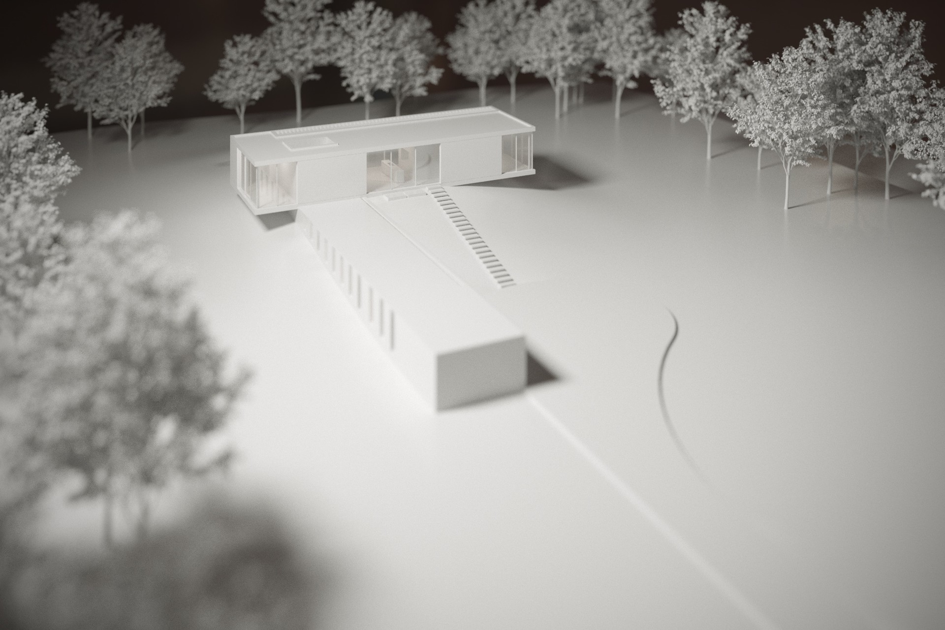 ArtStation - Render Model scenery stile