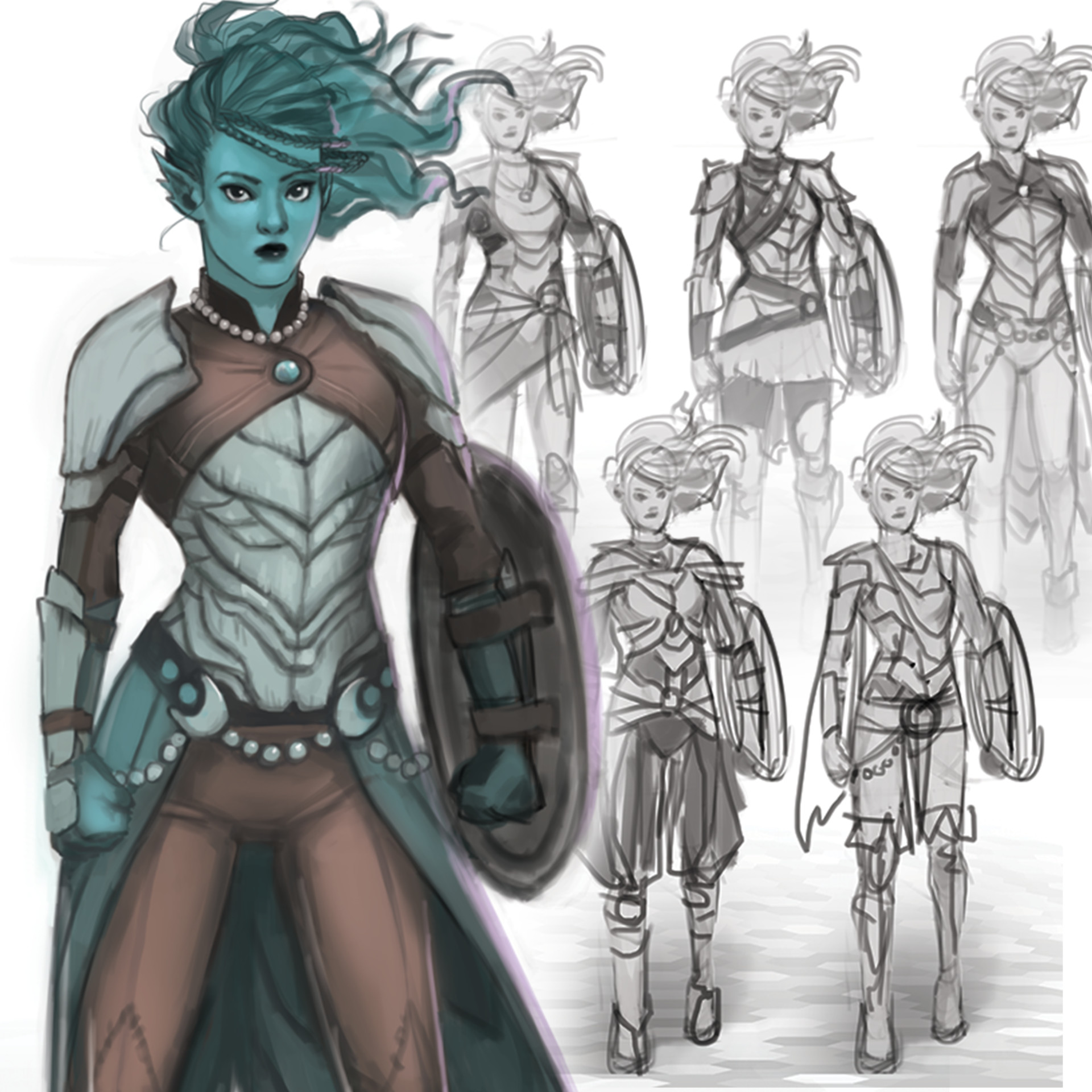 ArtStation - Rhene Armor Concepts