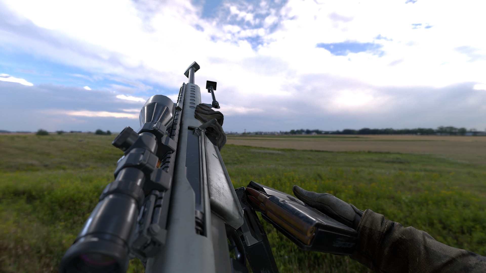 ArtStation - Synths' Barrett .50 Cal (Reload Animation)