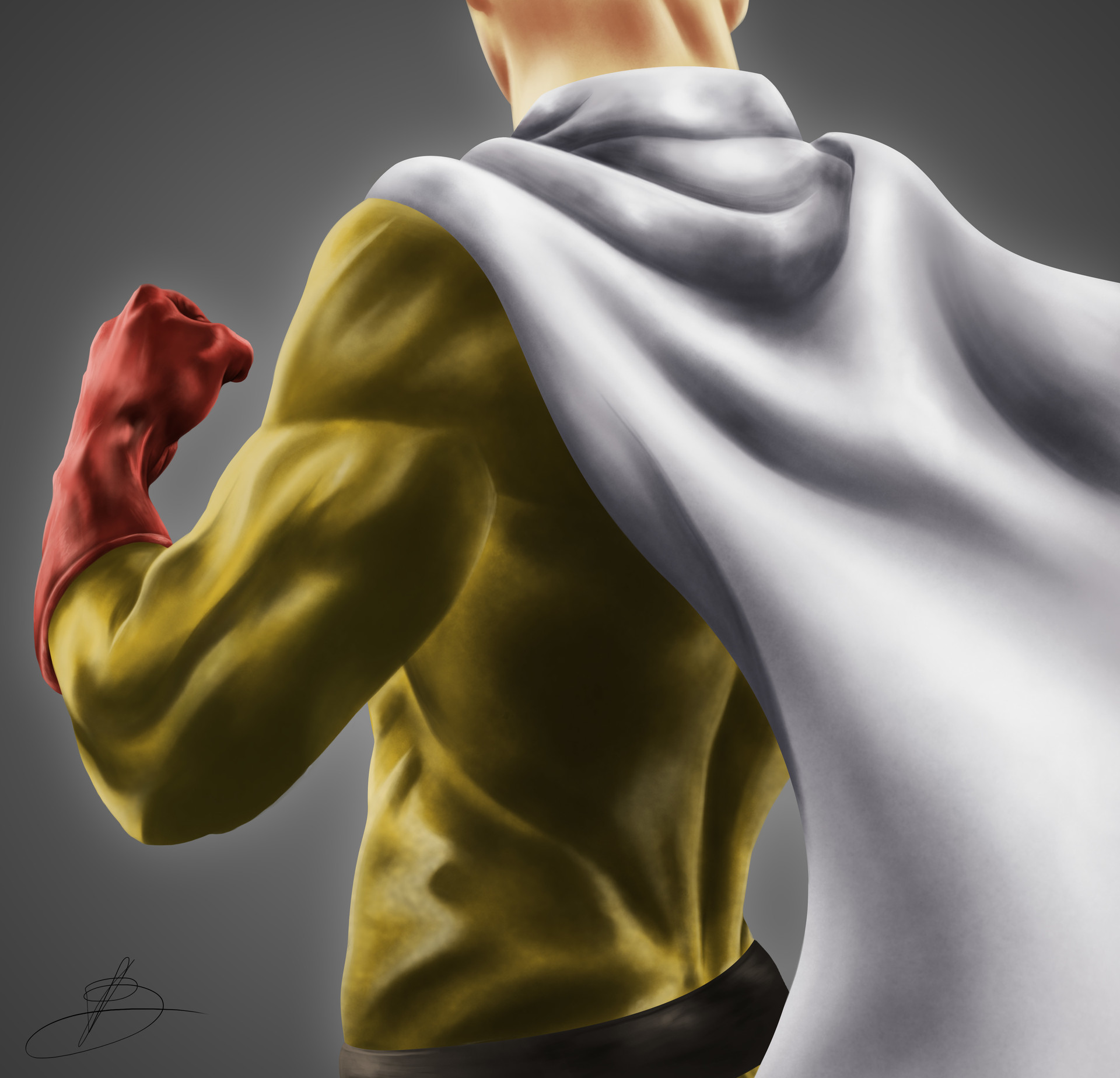 ArtStation - Saitama (ONE PUNCH MAN) | Fan art