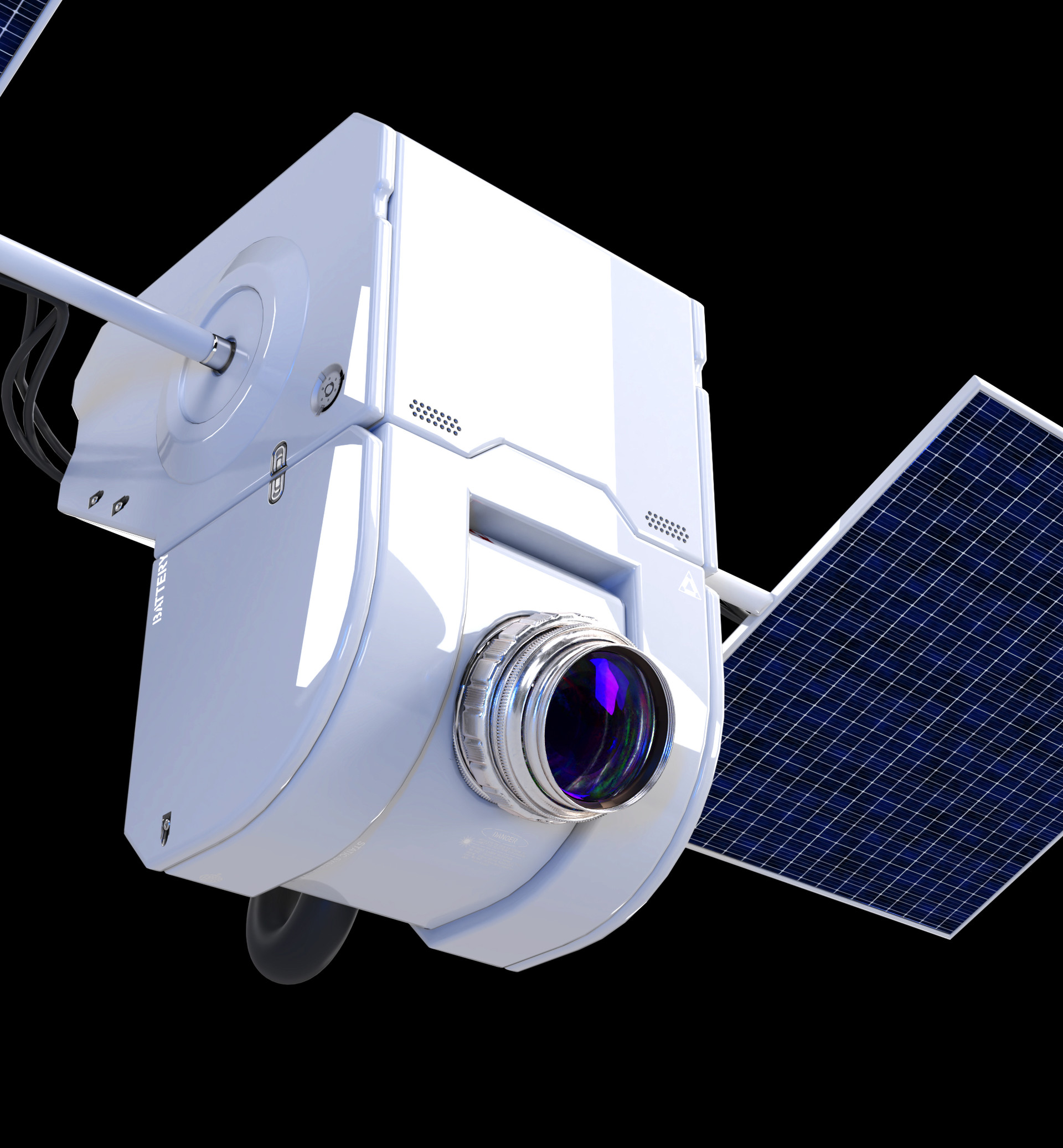 ArtStation - Surveillance Satellite