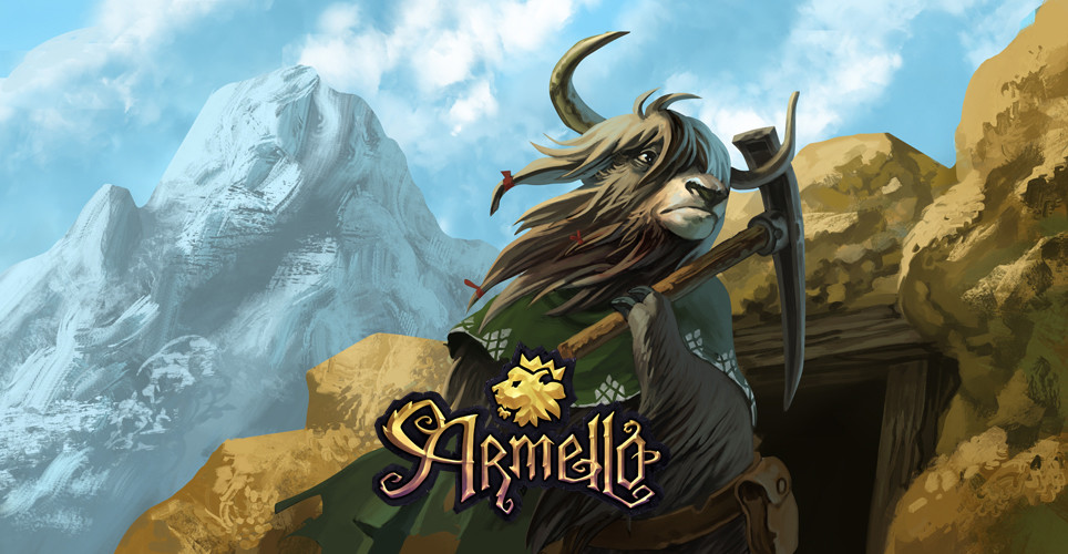 ArtStation - Armello Card - Miner