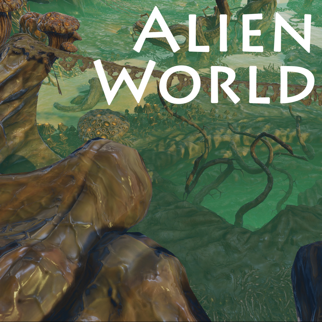 ArtStation - Alien World concept