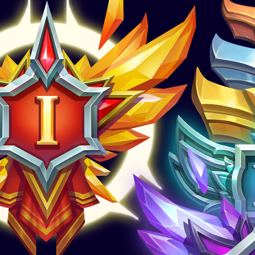 ArtStation - Game Ability Icons / Ranked Division