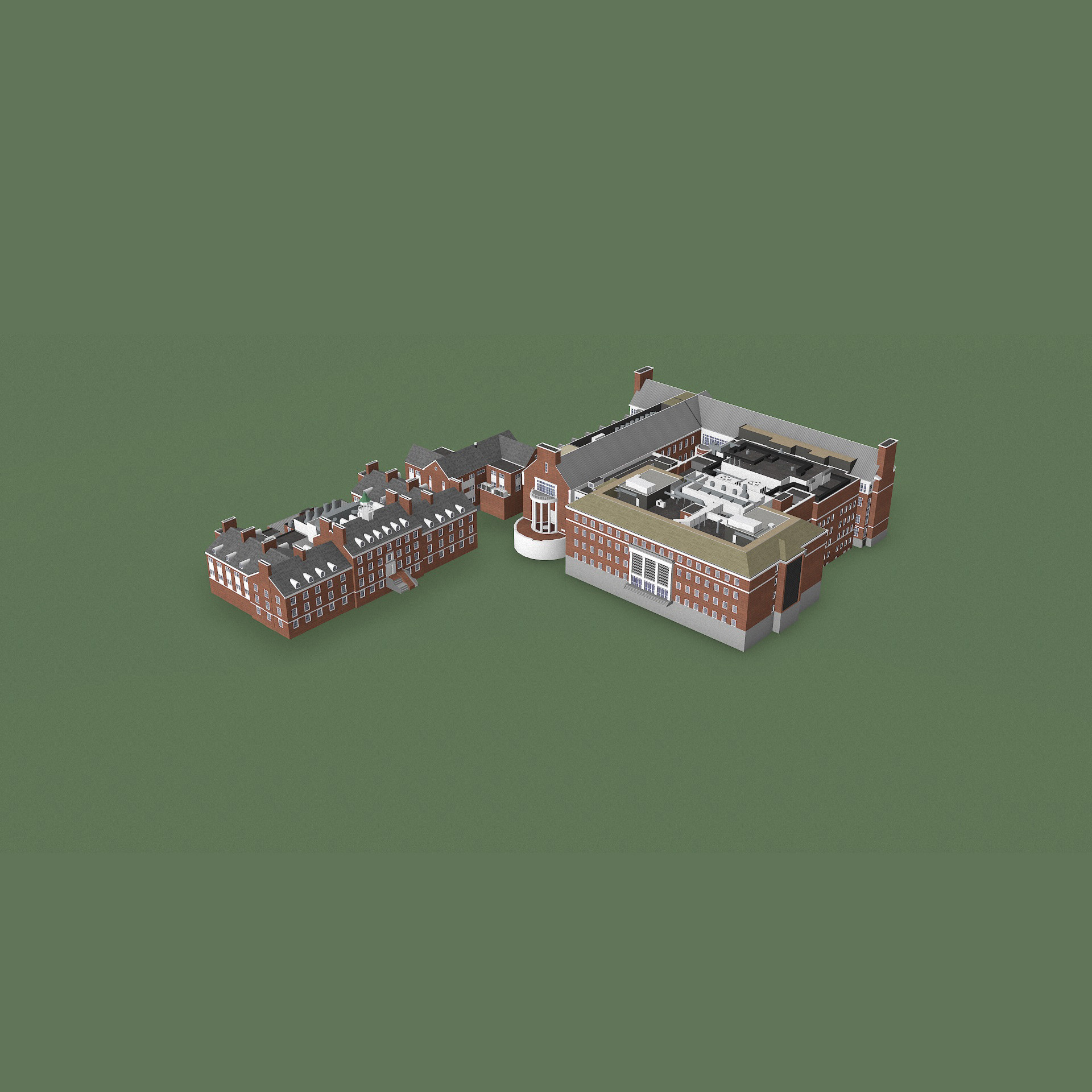 ArtStation - Buildings (UMD) - model for Unity 3d