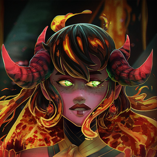 ArtStation - Magma Princess