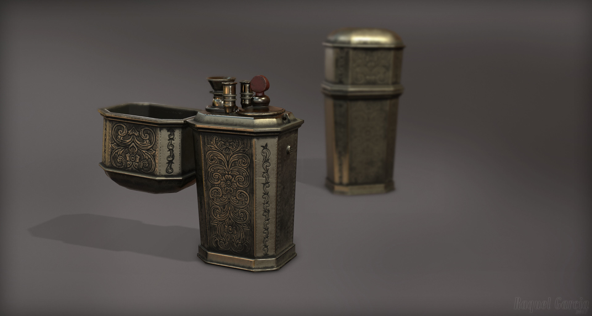 ArtStation - 1800's Cased Syringe Set