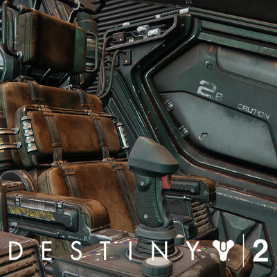 ArtStation - Destiny 2 Cinematic Player Cockpit