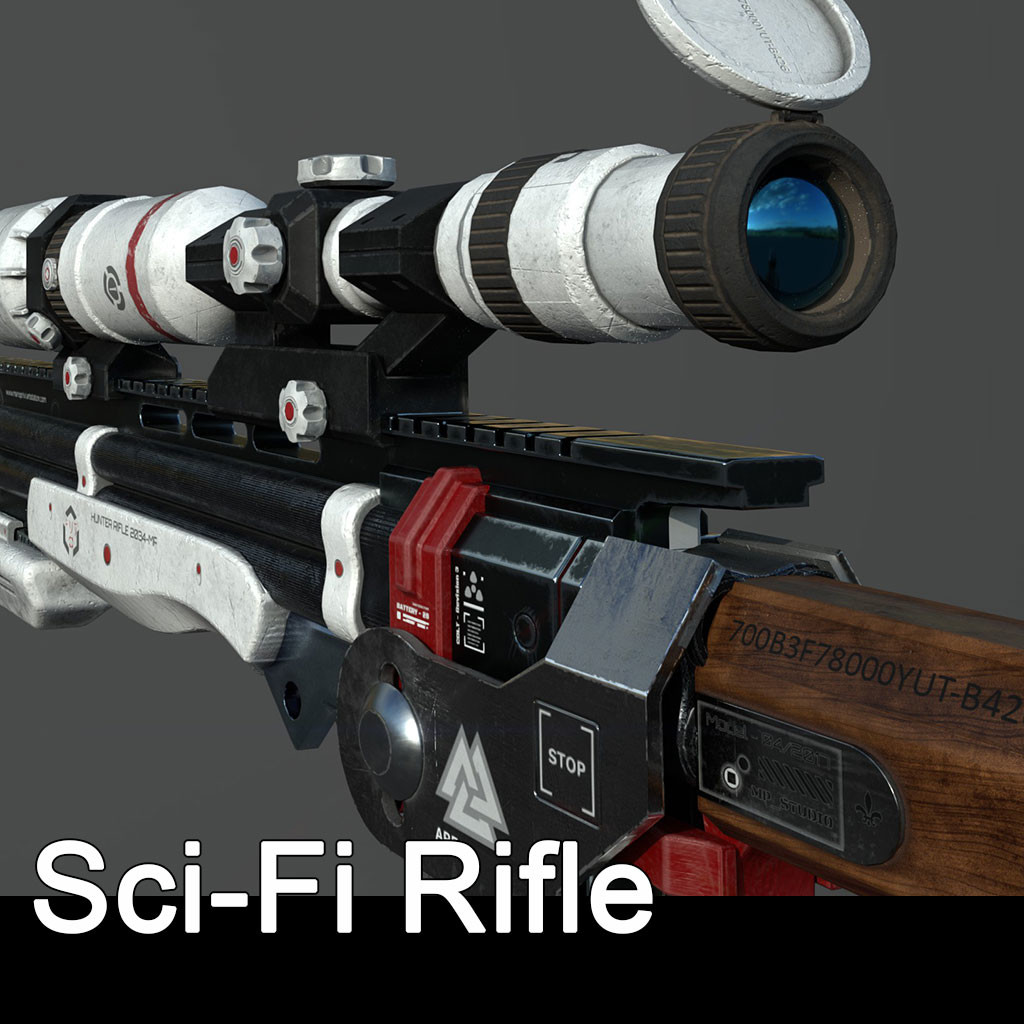 ArtStation - SCI-FI RIFLE
