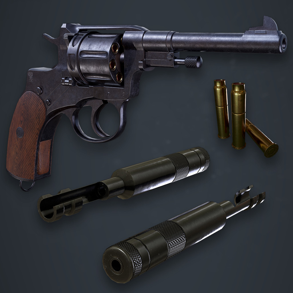 ArtStation - Nagant Revoler