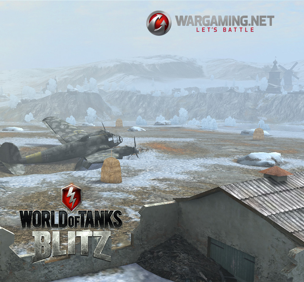 ArtStation - Winter Malinovka - World of Tanks Blitz Map
