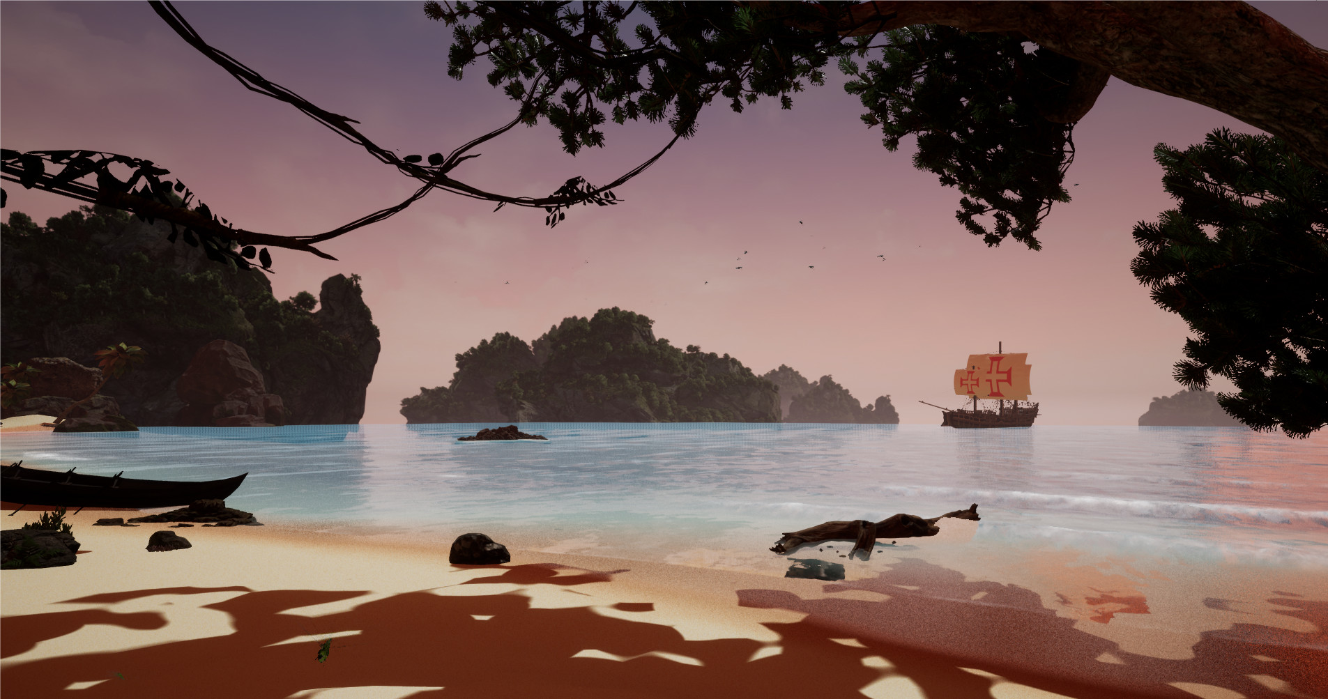 ArtStation - Brazilian Beach - Game Level Design