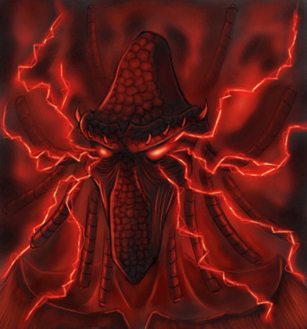 ArtStation - Dark Archon - Starcraft: Remastered portrait contest