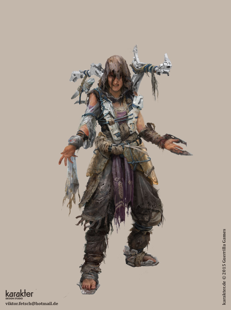 ArtStation - Horizon: Zero Dawn - Bandit Female
