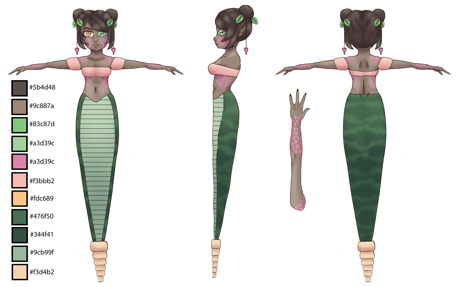 ArtStation - College Project Work - Lamia