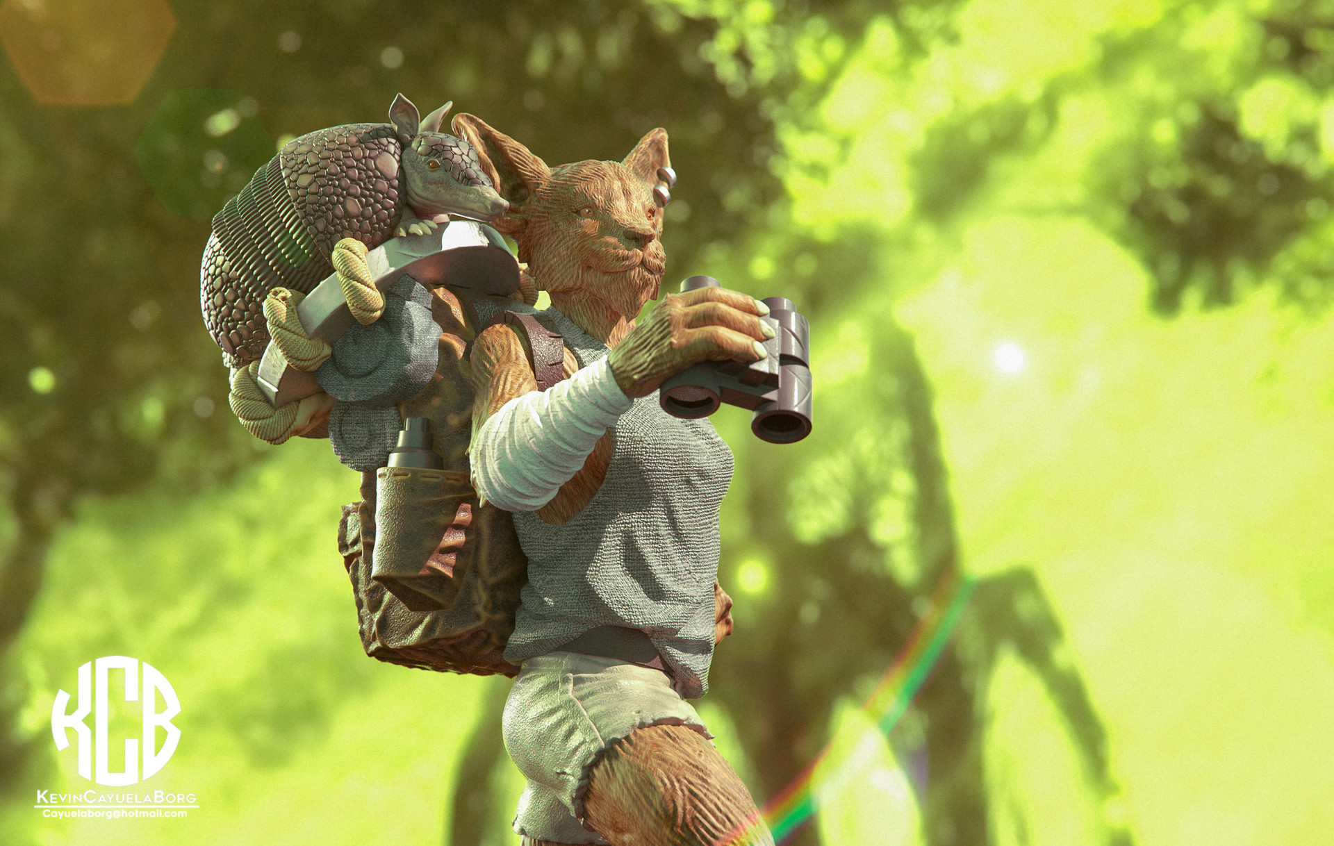 ArtStation - Dru Female Alien Adventurers Game 38mm