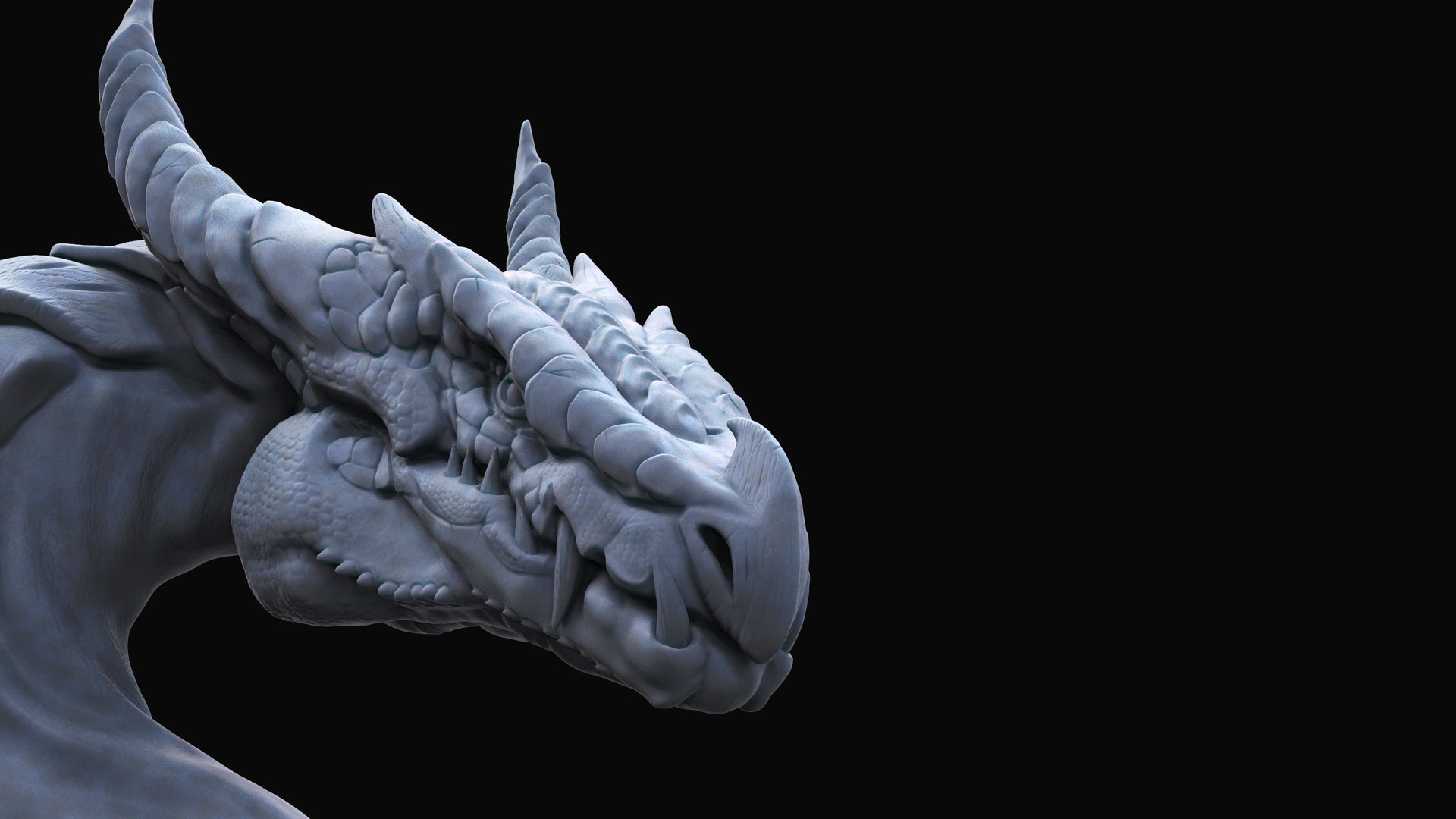 ArtStation - Dragon head