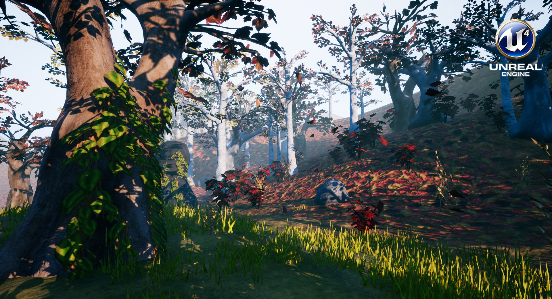 ArtStation - Fall Forest